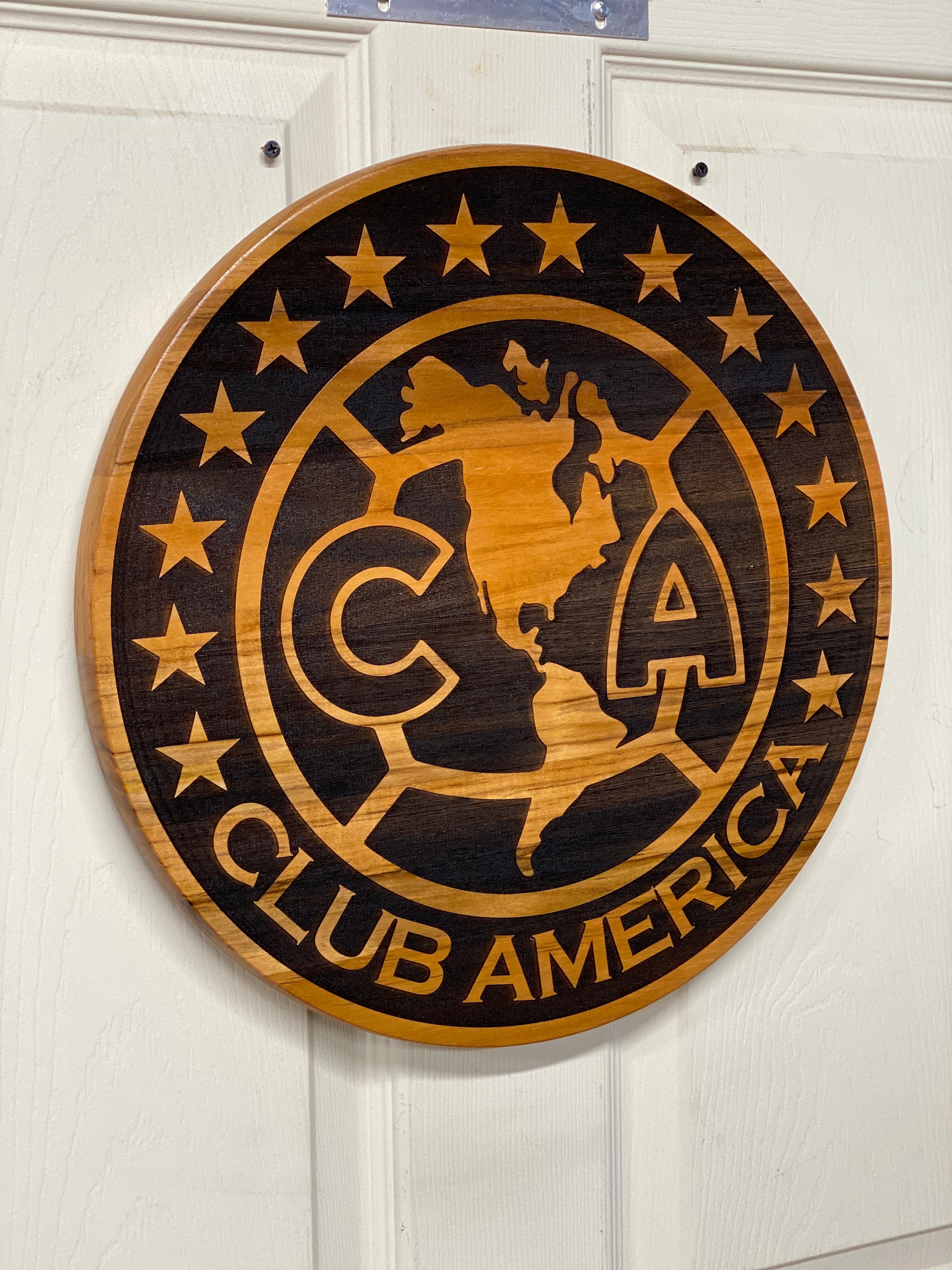 15” Club America Wood Sign - Etsy