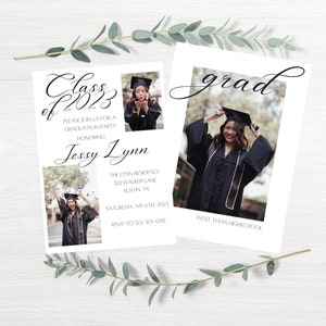 Graduation Invitation Instant Download Graduation Invitation 2023 ...