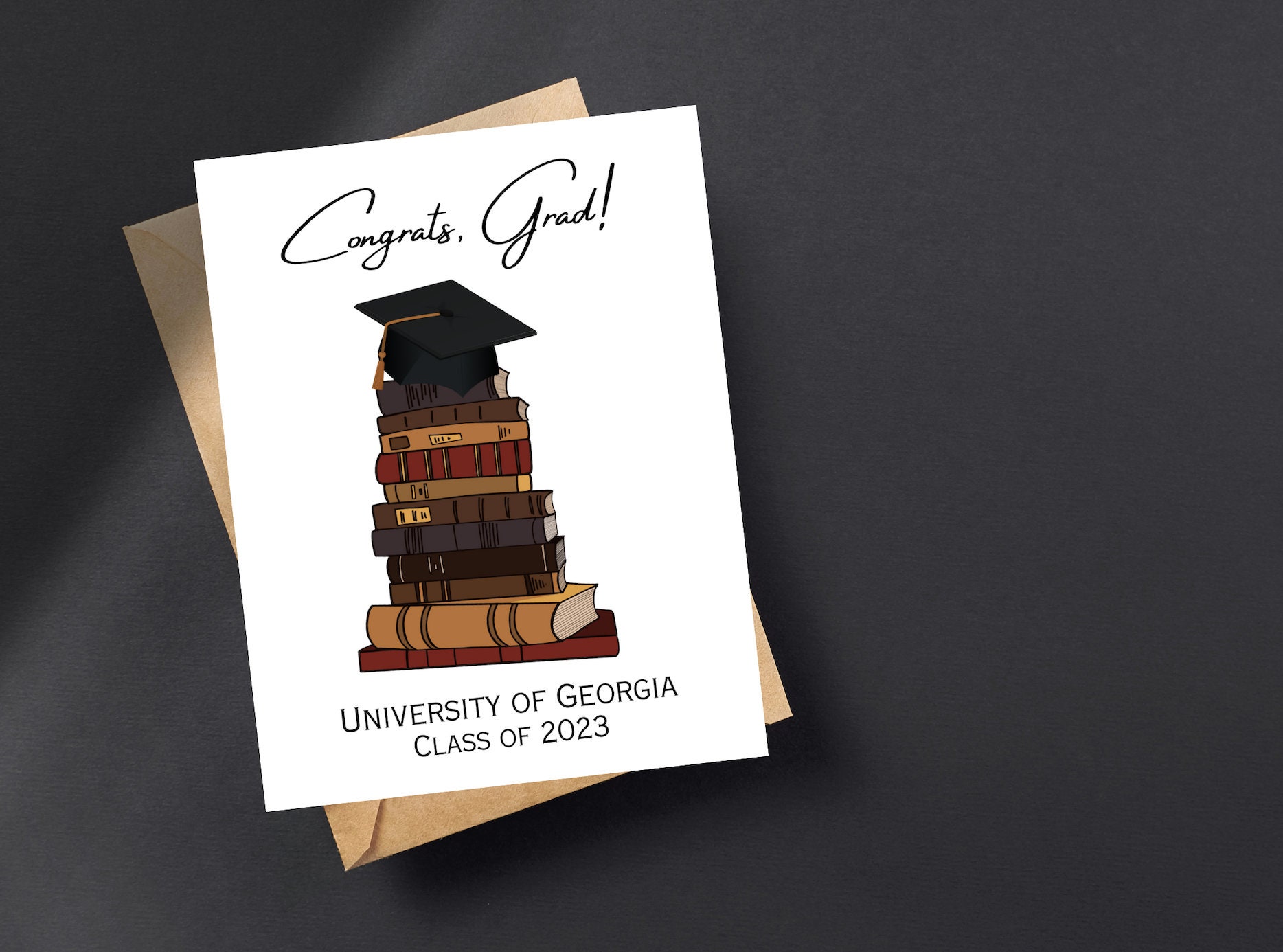 College Graduation Card Custom Graduation Card High School Graduation ...