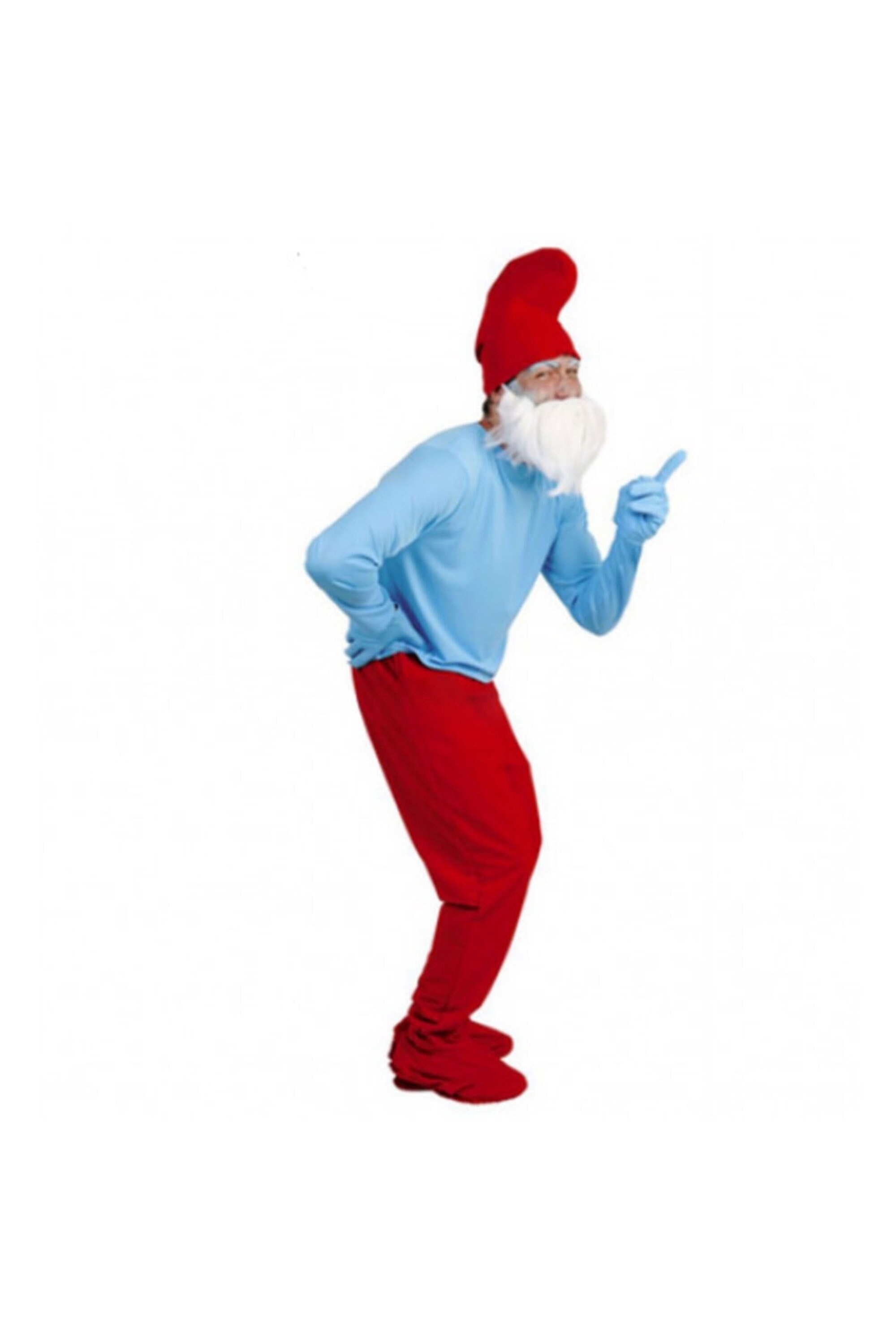Papa Smurf And Smurfette Costume