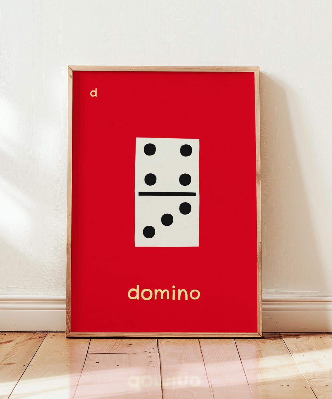Domino Print | for Kids Nursery, Playroom, Bedroom | Modern Kids Room ...