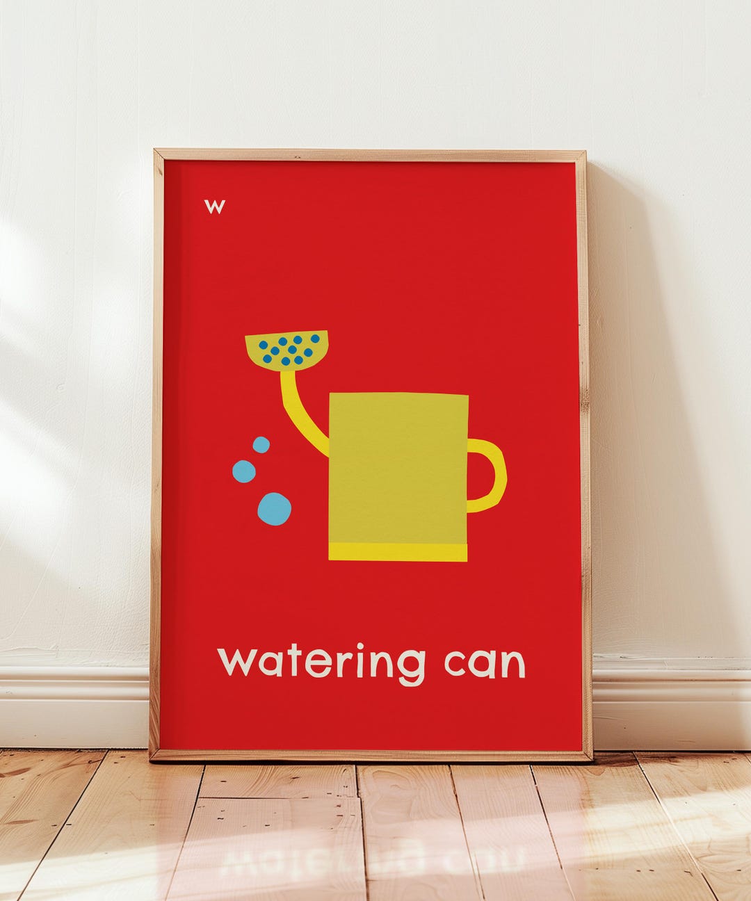 Watering Can Print | Nursery Decor, Playroom Decor, Children's Bedroom ...
