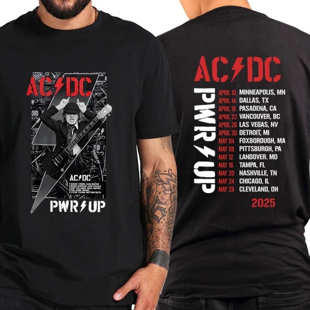 Rock and Roll Band Digital Download PNG | ACDC Band | High Voltage Rock ...