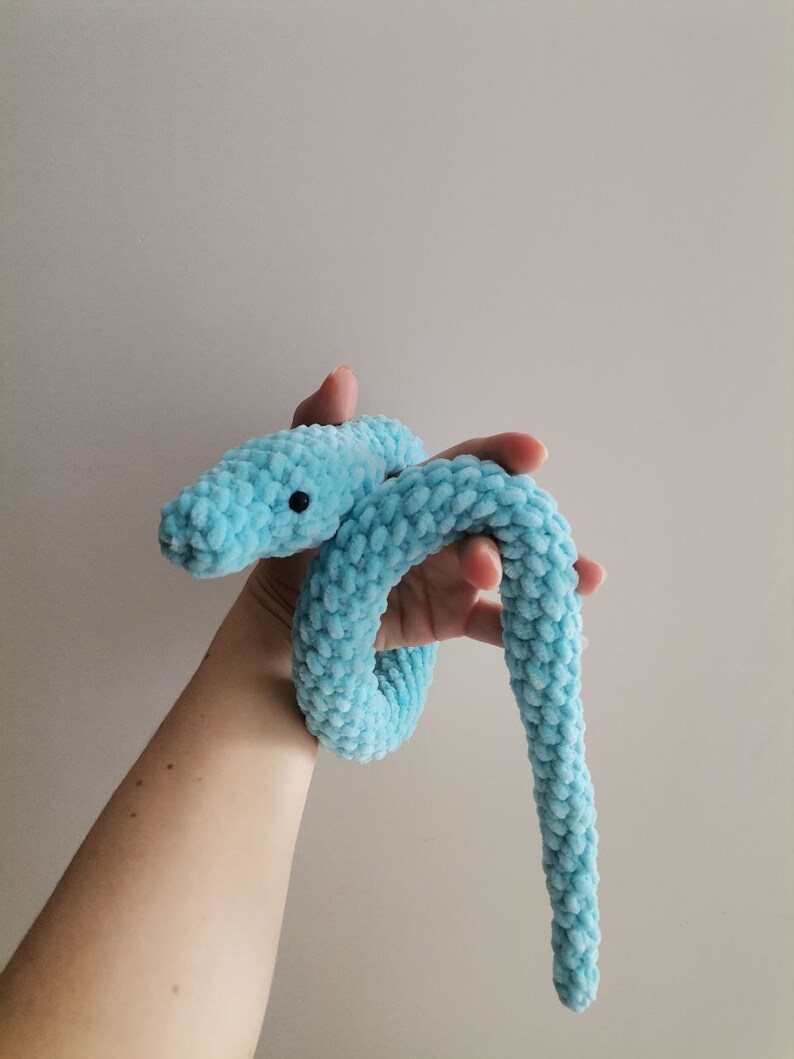 Amigurumi Snake Pattern Crochet Snake Pattern Serpent - Etsy