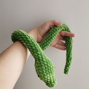 Amigurumi Snake Pattern, Crochet Snake Pattern, Serpent, Rattle Snake ...