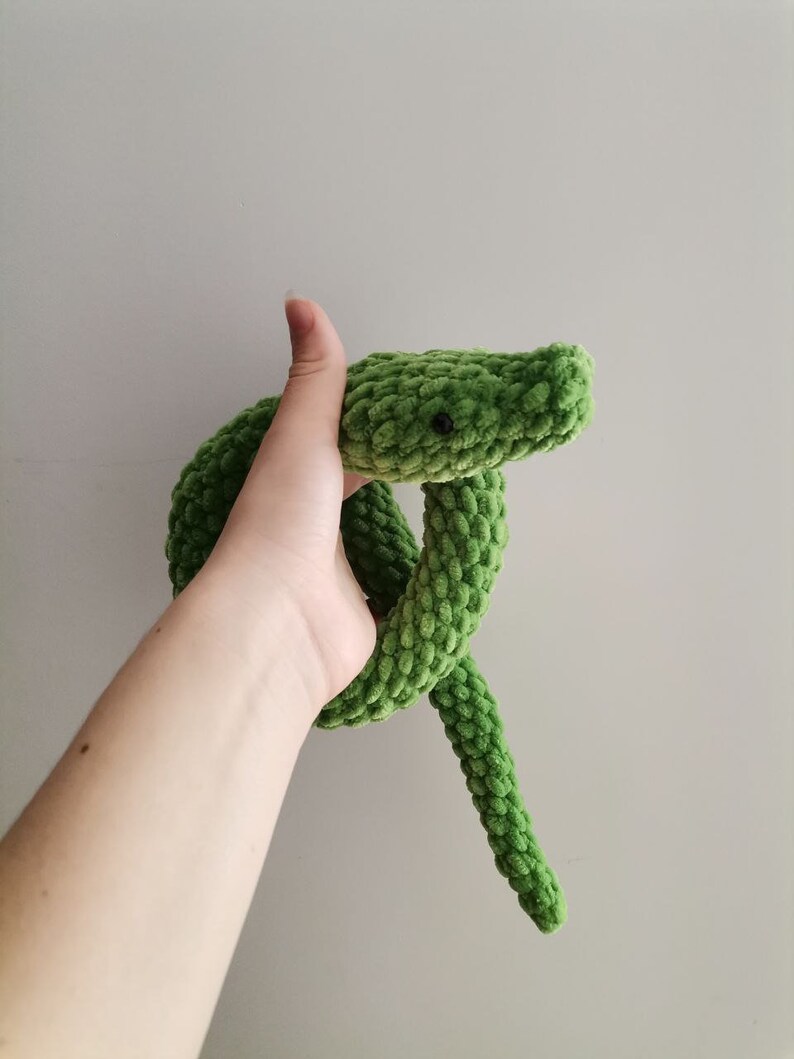 Amigurumi Snake Pattern Crochet Snake Pattern Serpent - Etsy