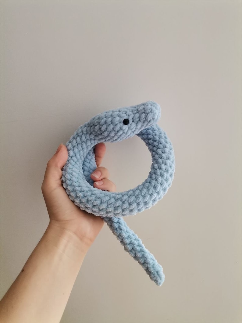 Amigurumi Snake Pattern Crochet Snake Pattern Serpent - Etsy