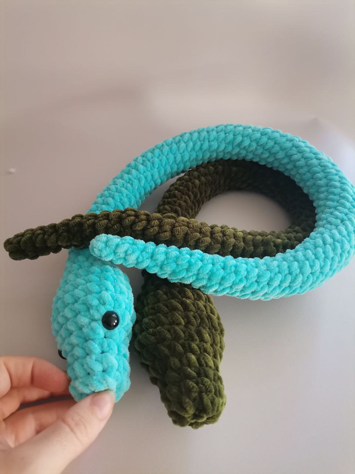 Amigurumi Snake Pattern Crochet Snake Pattern Serpent - Etsy