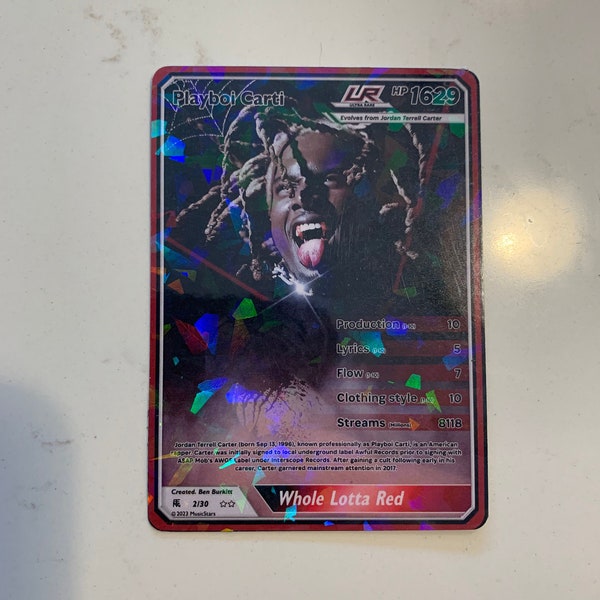 Playboi Card - Etsy