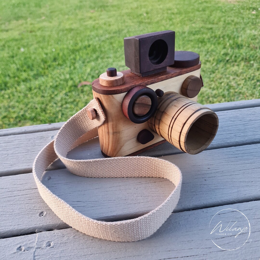 Wooden Toy Camera / Photography Display Item / Timber Camera / Kids ...