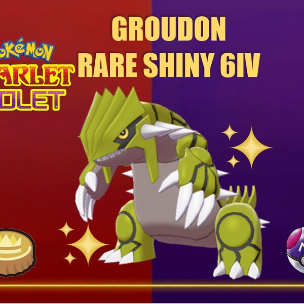 Groudon - Etsy