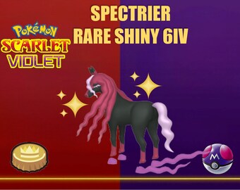 Pokémon Scarlet and Violet/ Garganacl/ Shiny 6IV / Level - Etsy