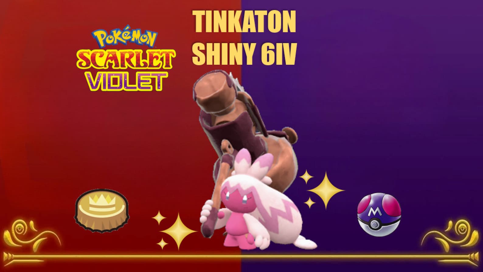 Pokémon Scarlet and Violet/ Tinkaton/ Shiny 6IV / Level - Etsy
