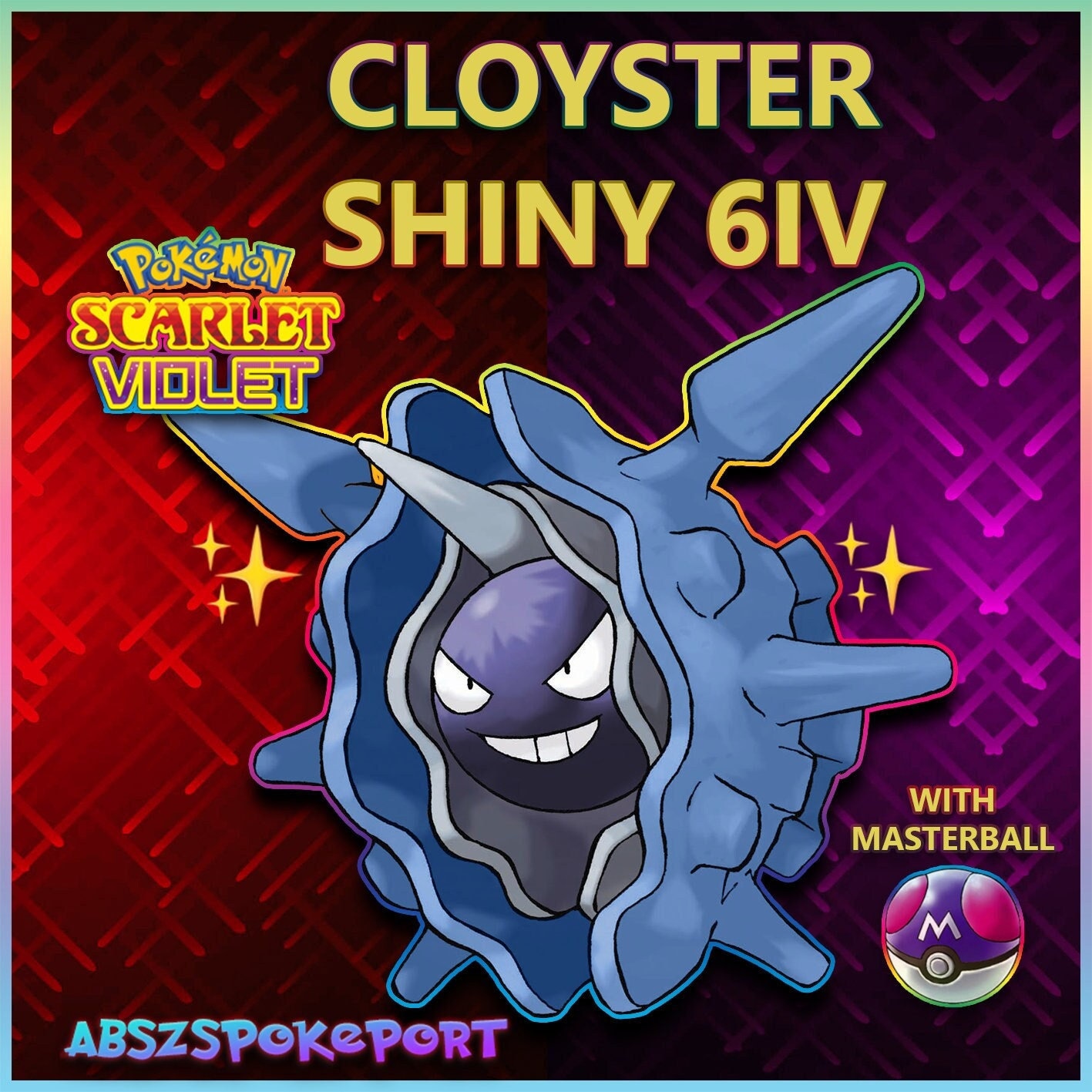 Shiny Cloyster X And Y