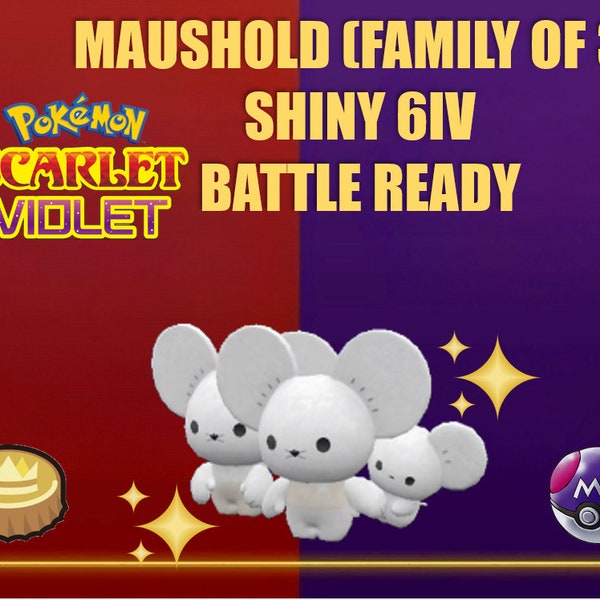 Shiny Maushold - Etsy