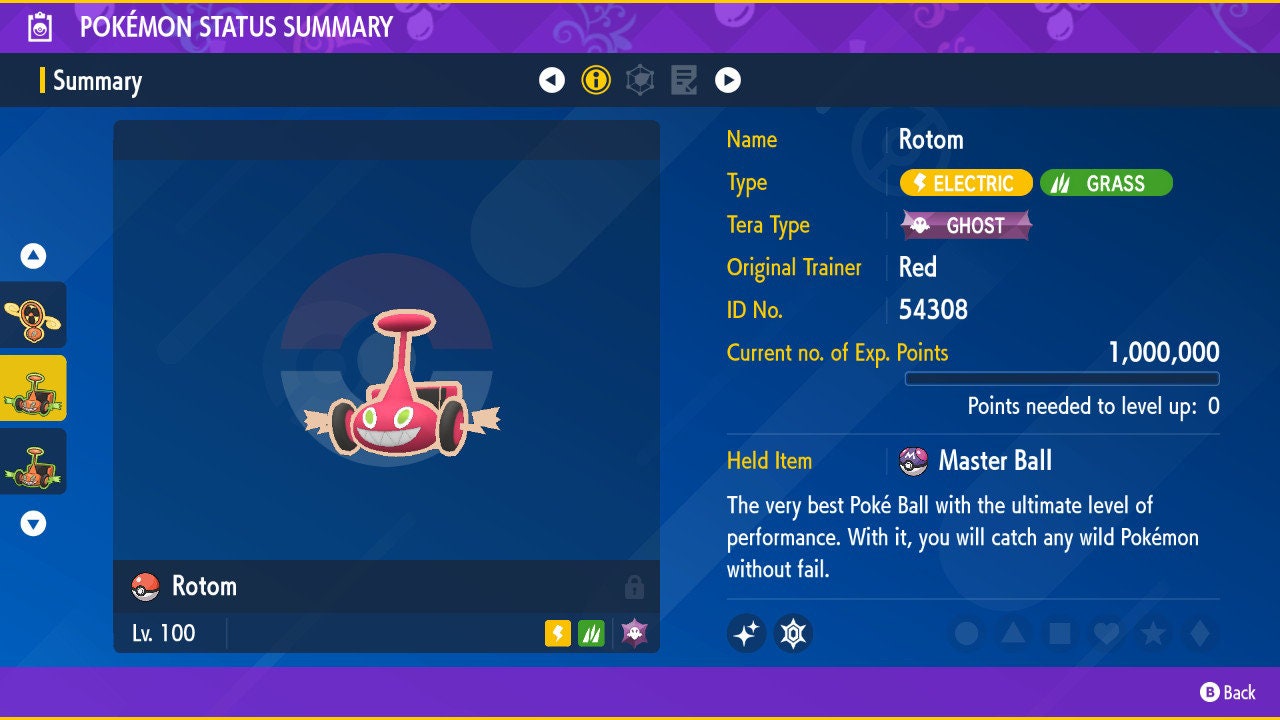 All 6 Rotom Forms Bundle /shiny 6IV/ Level - Etsy