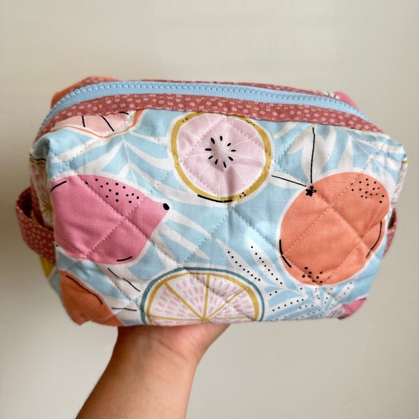 Quilted Pouch Pattern - Etsy