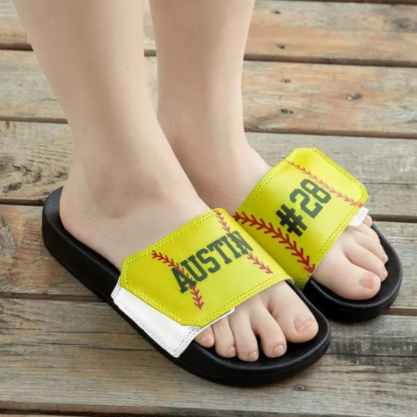 Baseball Sandals - Etsy