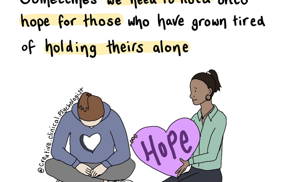 Holding Onto Hope Metaphor - Digital Print - Etsy