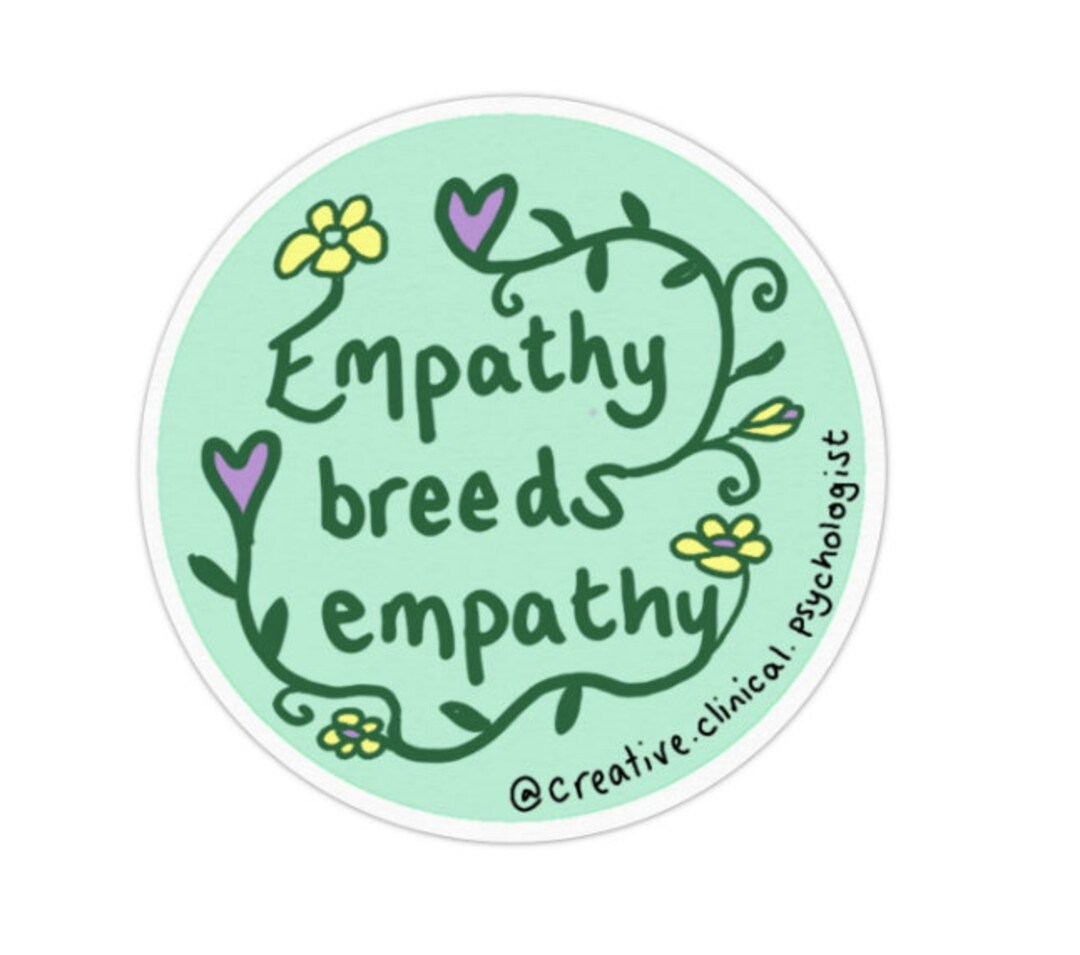 38mm Empathy Stickers X 8 - Etsy