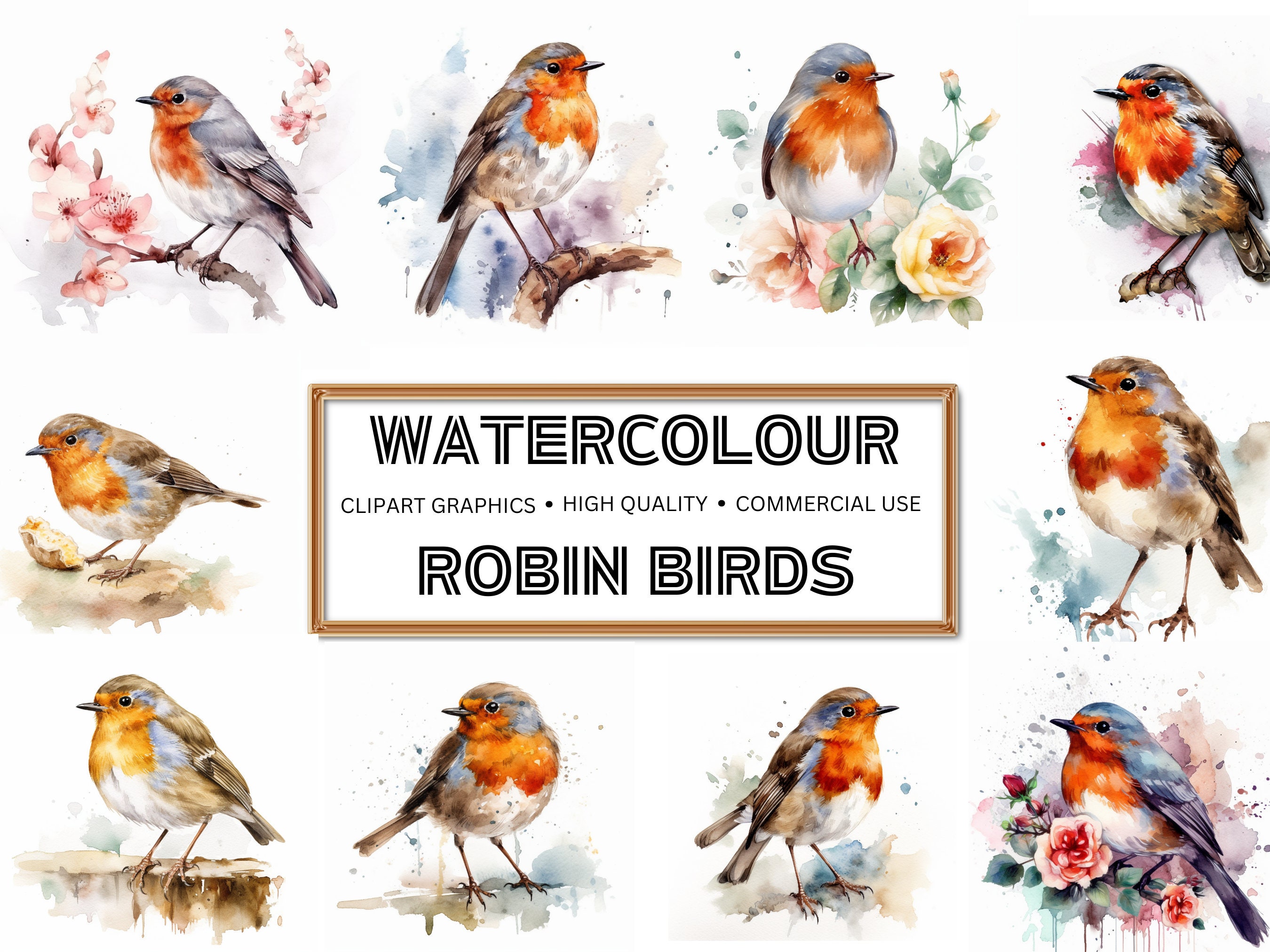 Robin Bird Clipart