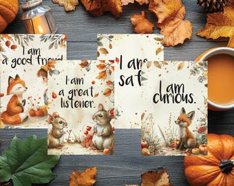 Positive Affirmation Cards for Kids | Boost Confidence, Self-esteem ...