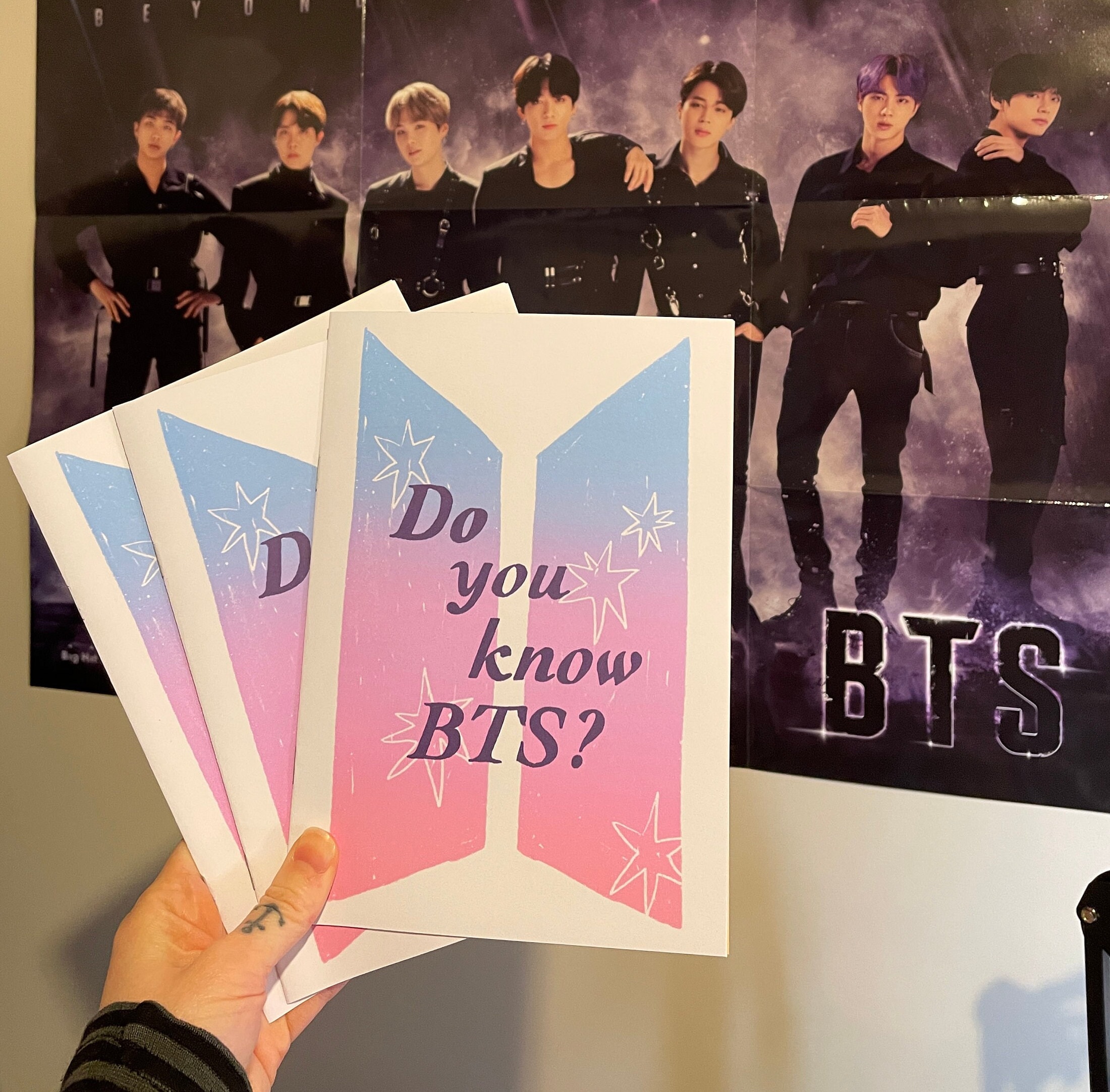 Do You Know BTS? Zine | Bangtan Fanzine - Etsy