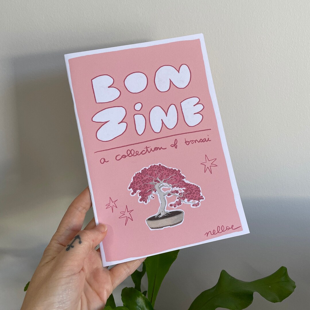 BONZINE Zine | Bonsai Illustrations & Facts - Etsy