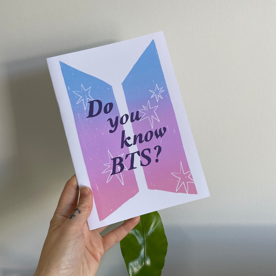 Do You Know BTS? Zine | Bangtan Fanzine - Etsy