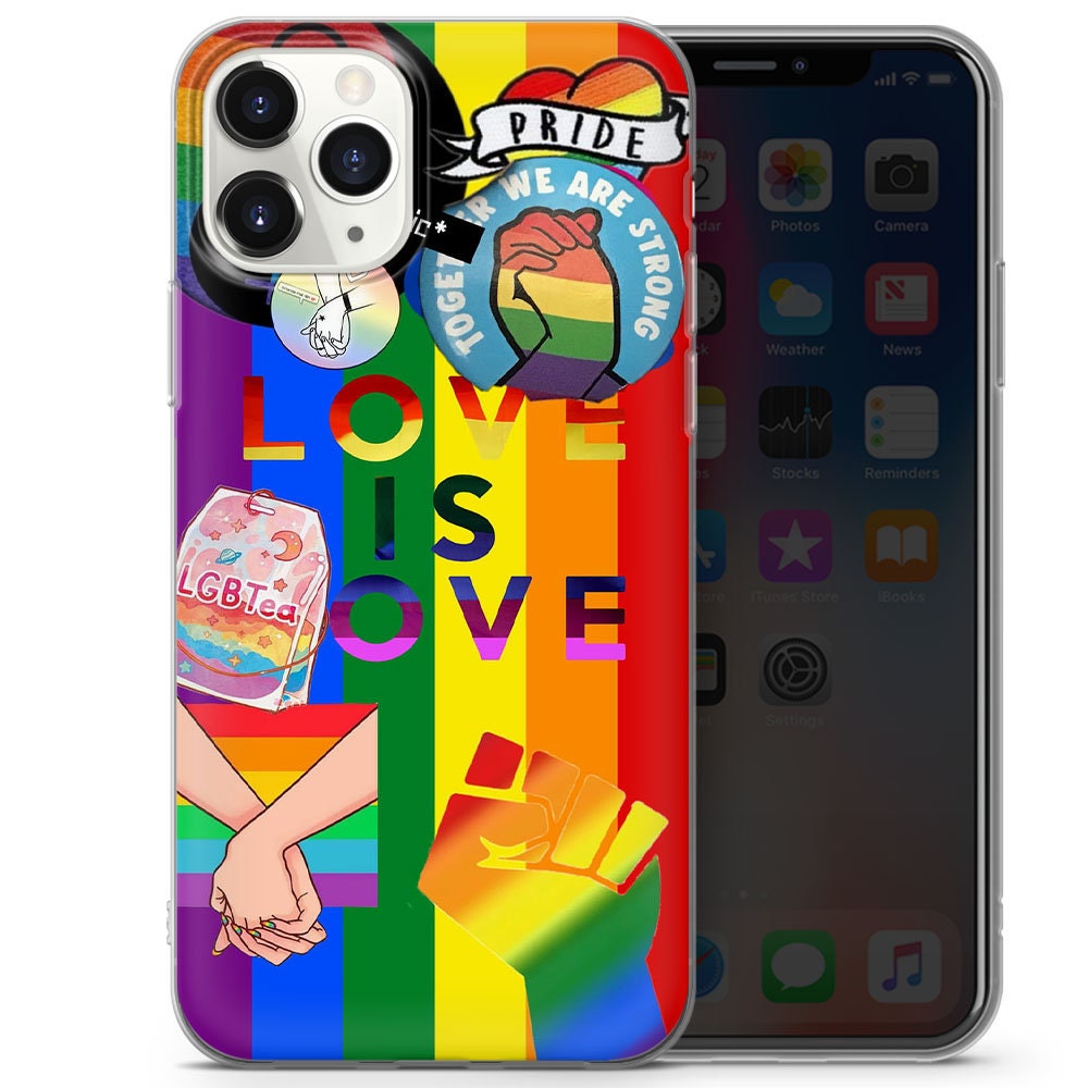 Pride LGBT Phone Case for iPhone 15 14 13 12 11 X Xs Xr Se2022 Samsung ...