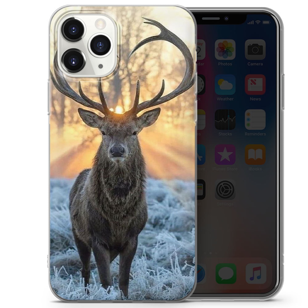 Deer Phone Case for iPhone 15 14 13 12 11 X Xs Xr Se2022 Samsung S23 ...