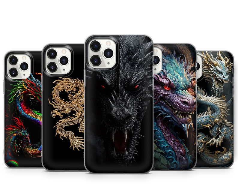 Dragon 2024 Phone Case for iPhone 15 14 13 12 11 X Xs Xr Se2022 Samsung ...