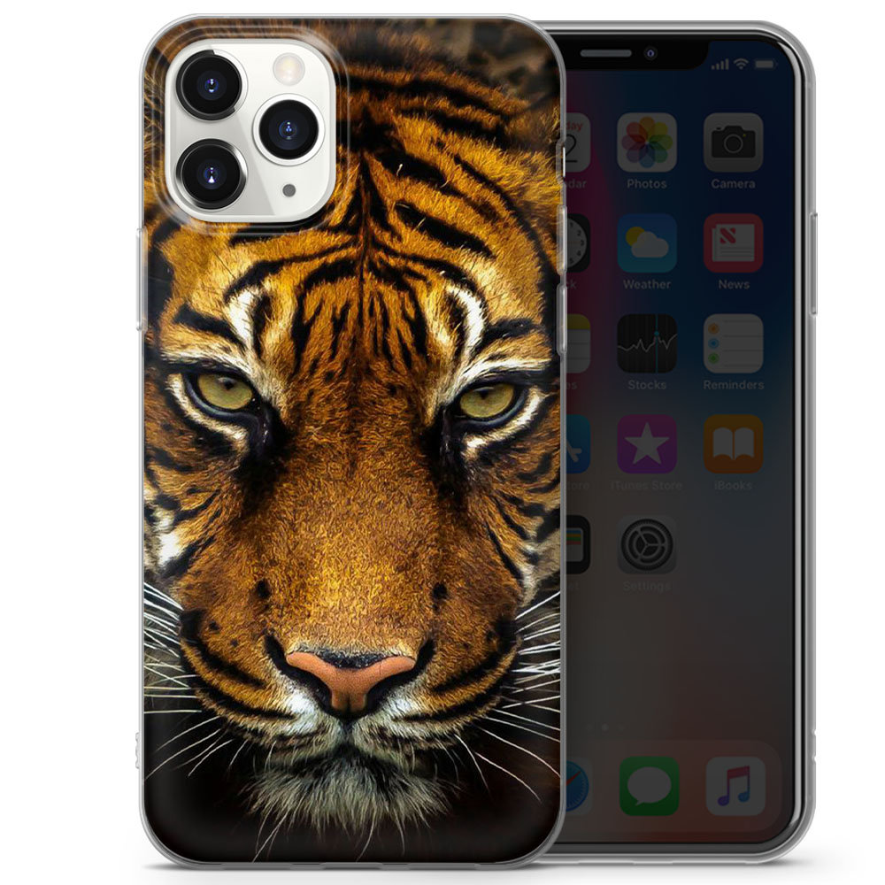 Tiger Phone Case for iPhone 15 14 13 12 11 X Xs Xr Se2022 Samsung S23 ...