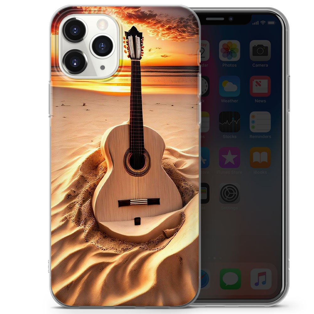 Guitar Phone Case for iPhone 15 14 13 12 11 X Xs Xr Se2022 Samsung S23 ...
