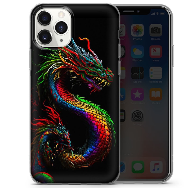 Dragon 2024 Phone Case for iPhone 15 14 13 12 11 X Xs Xr Se2022 Samsung ...