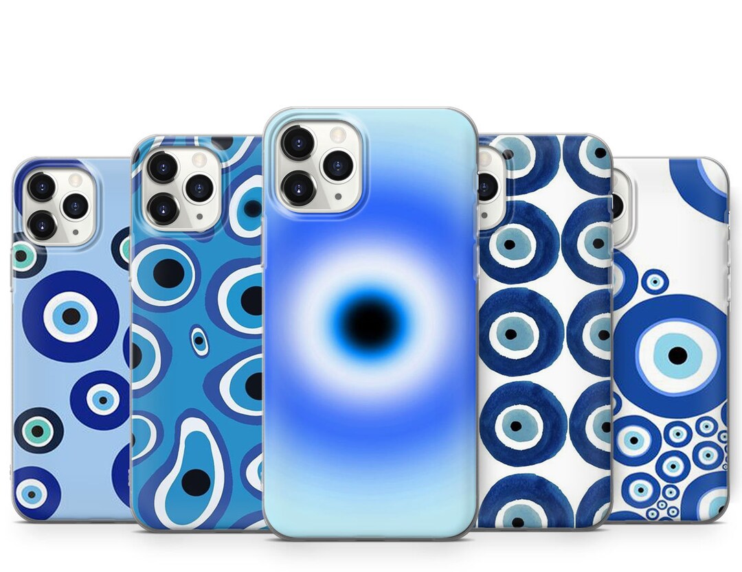 Blue Evil Eye Phone Case for iPhone 15 14 13 12 11 X Xs Xr - Etsy