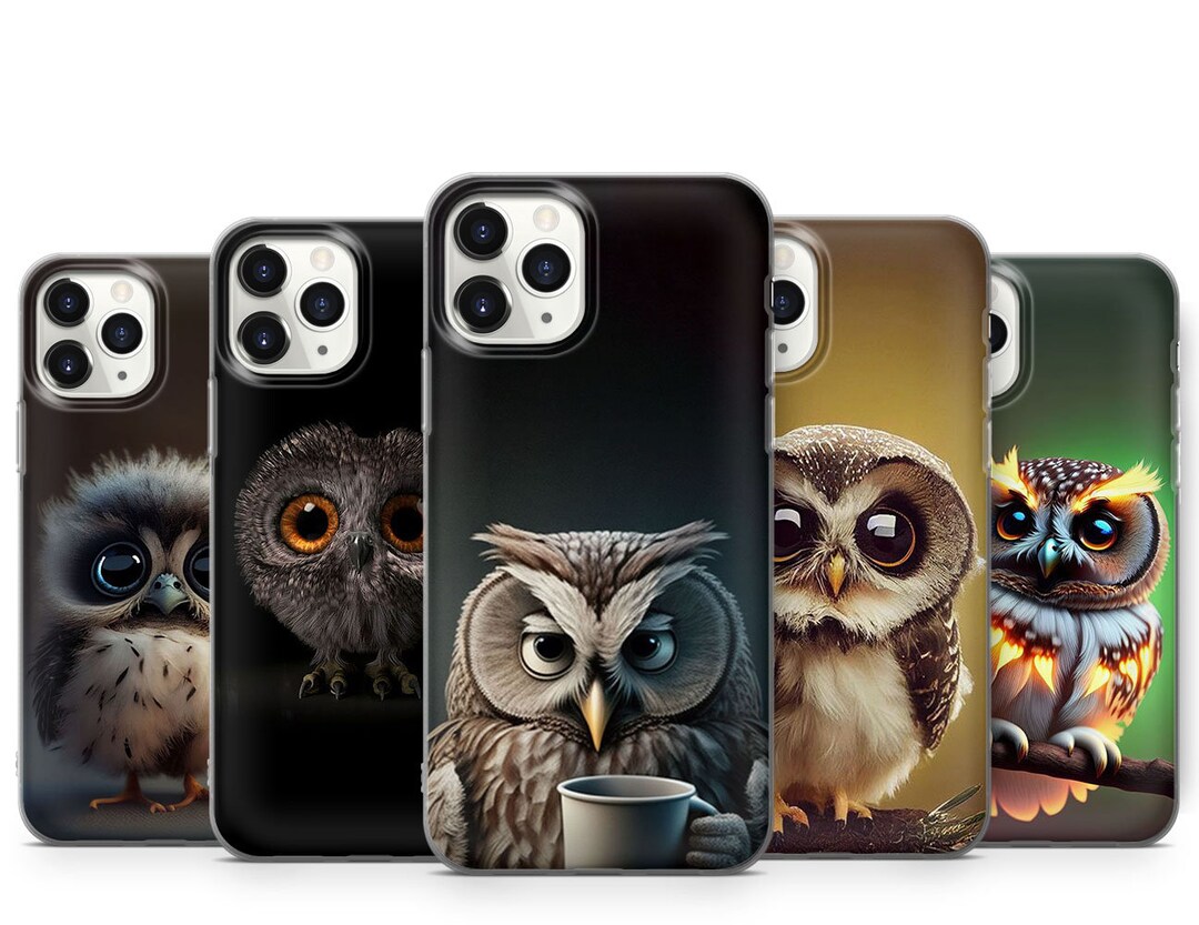 Owls Phone Case for iPhone 15 14 13 12 11 X Xs Xr Se2022 Samsung S23 ...