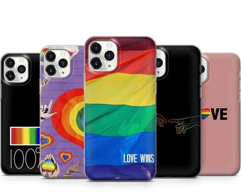 Pride LGBT Phone Case for iPhone 15 14 13 12 11 X Xs Xr Se2022 Samsung ...
