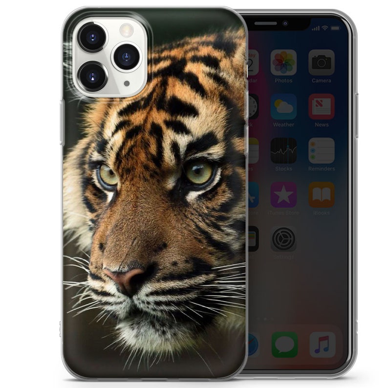 Tiger Phone Case for iPhone 15 14 13 12 11 X Xs Xr Se2022 Samsung S23 ...