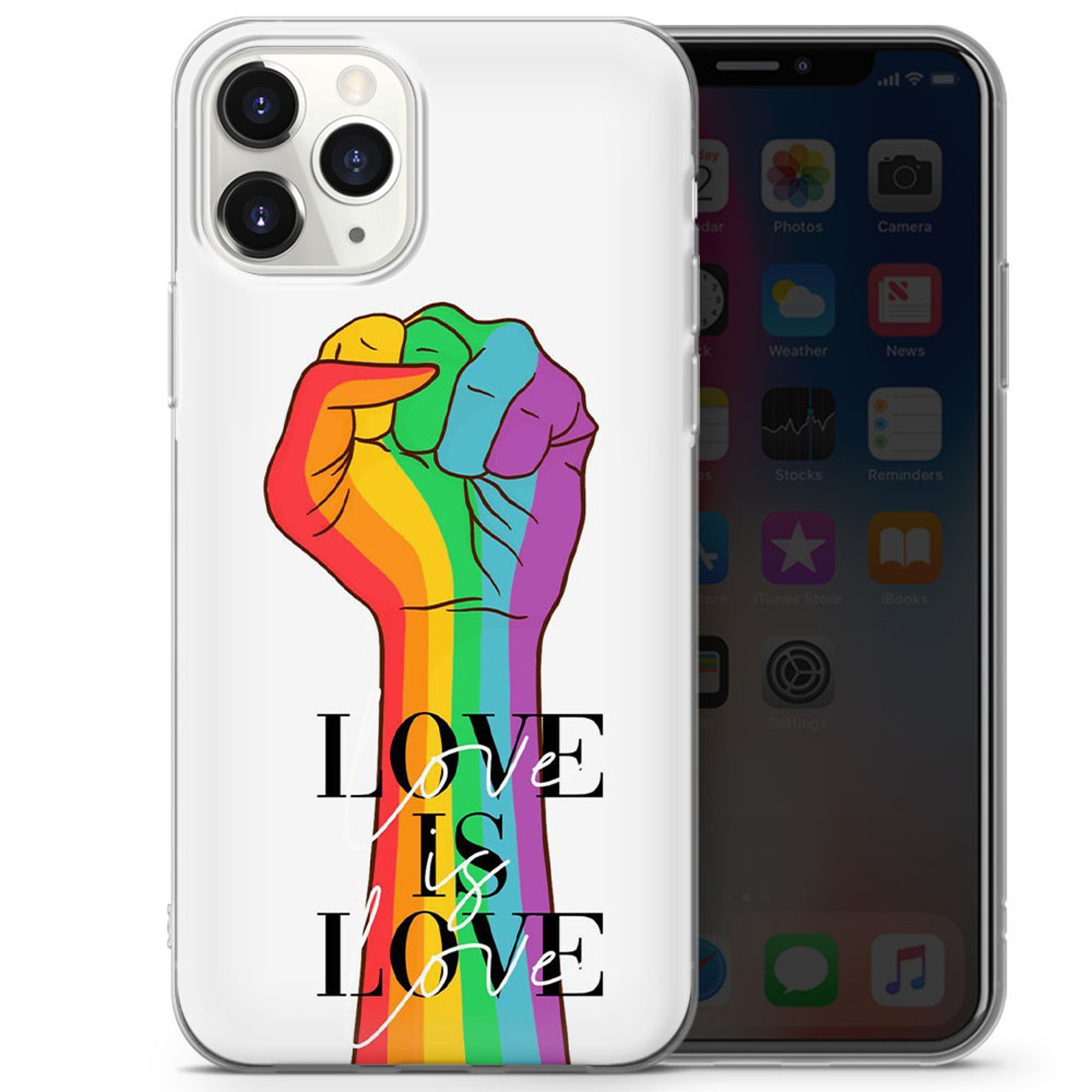 Pride LGBT Phone Case for iPhone 15 14 13 12 11 X Xs Xr Se2022 Samsung ...