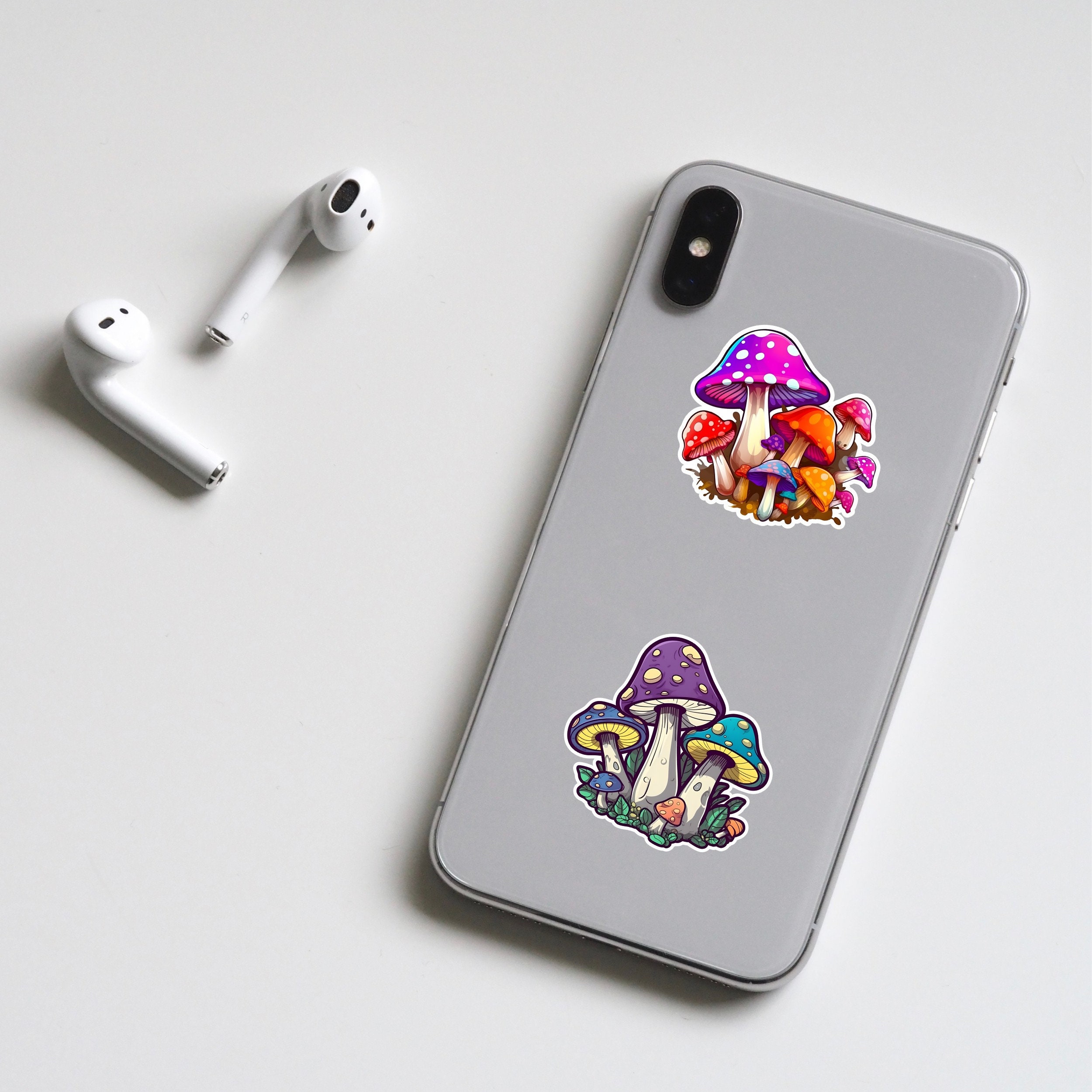 40 Magical Mushroom Digital Stickers Bundle - High Quality Pngs File ...
