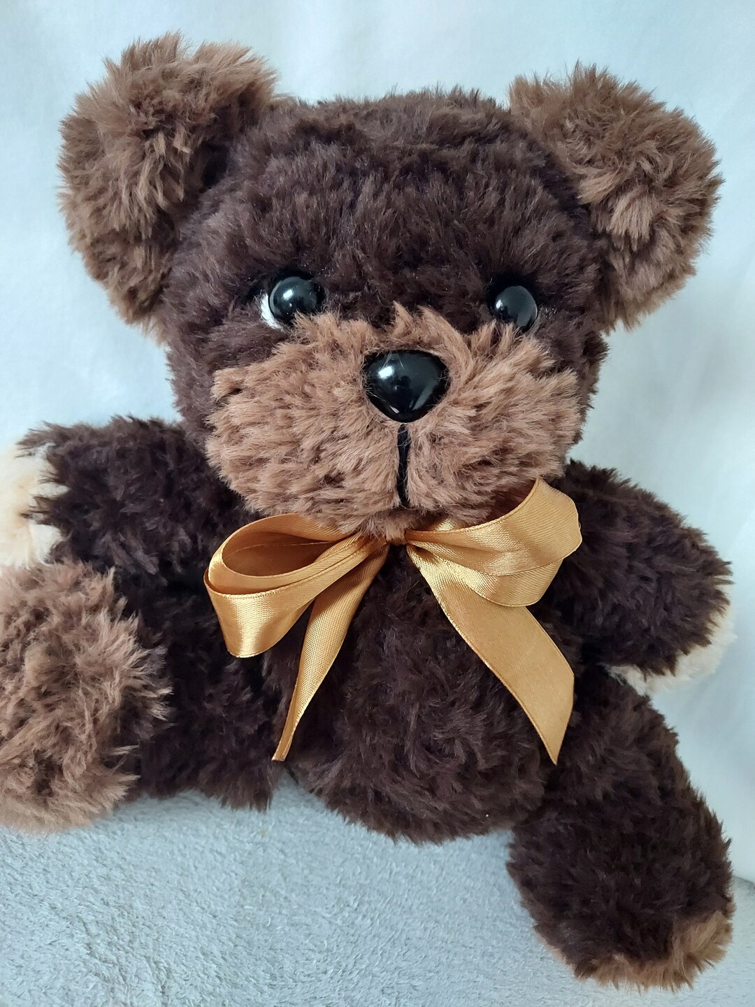 Amirugimi Bear, Brown Yarn, Soft and Cuddly Fur, for Children - Etsy
