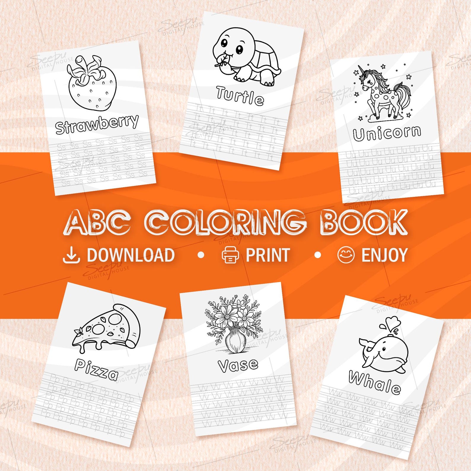 Preschool Coloring Pages | Traceable Letters | Alphabet Worksheets ...