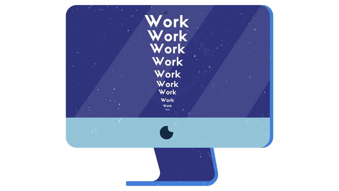 Work Desktop Wallpaper With Multiple Color Options Computer/pc/macbook ...