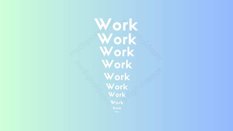 Work Desktop Wallpaper With Multiple Color Options Computer/pc/macbook ...