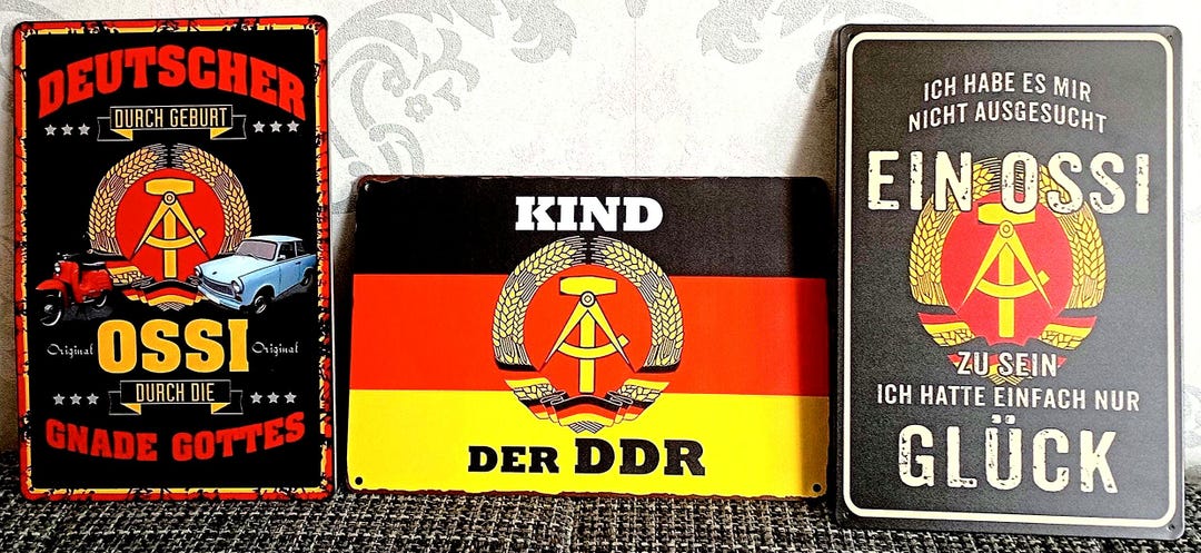 Metal Sign 20 X 30 Cm, East German, GDR, East Germany, Saying, Simson ...