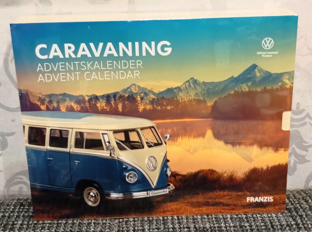 VW T1 Bulli Caravaning, Advent Calendar, Splitty Bulli T1 Samba Bus ...