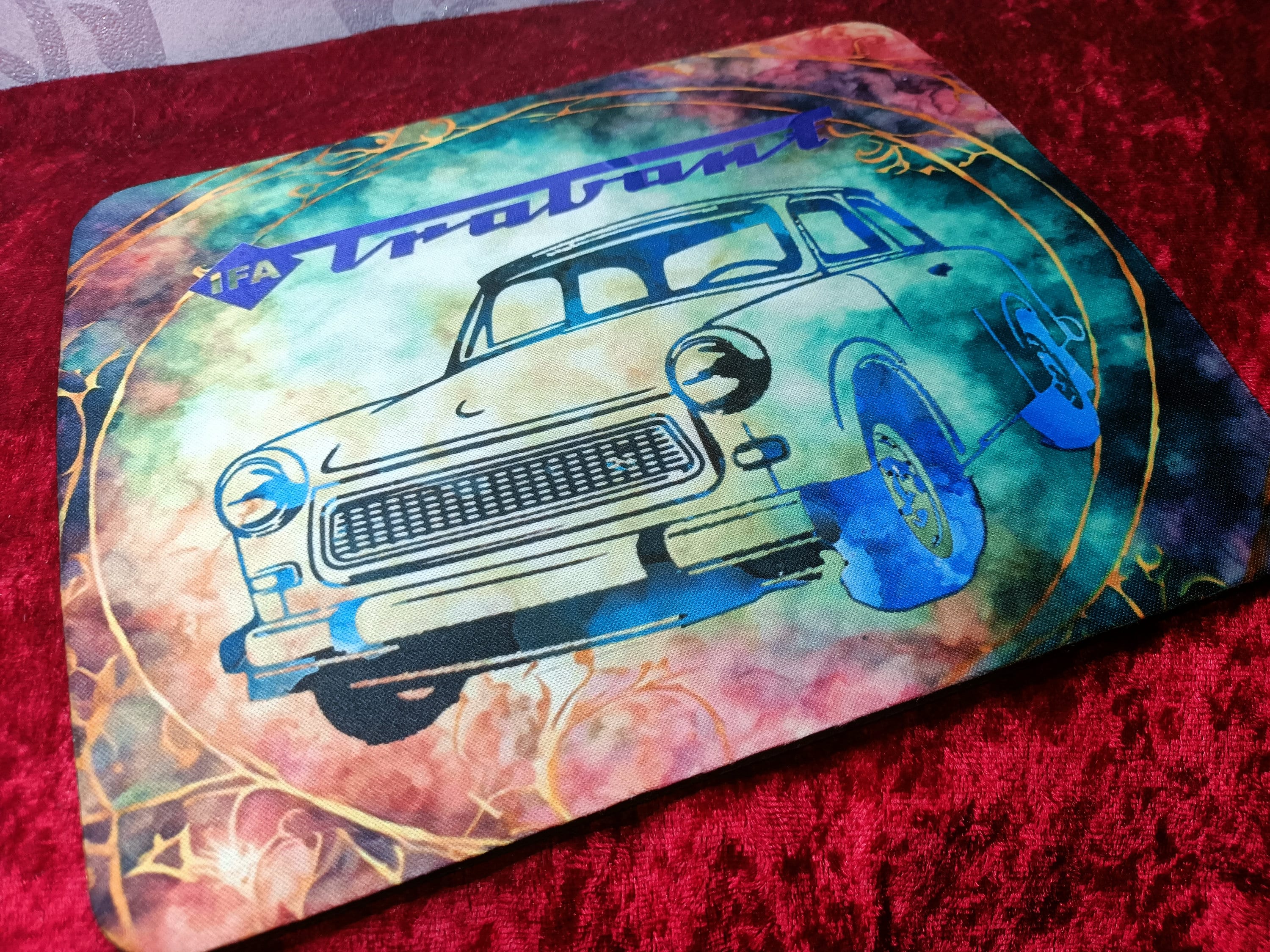 Mouse Pad, Trabant 601, GDR, IFA, Zwickau, East Germany, Trabi, PC ...