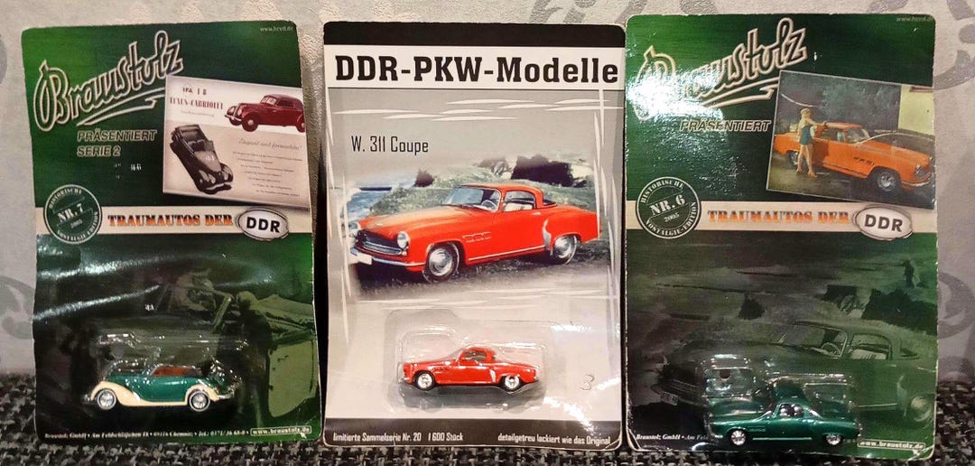 Grell Model Car, Wartburg, Barkas, Framo, UAZ, B1000, Sapo, Vopo, GDR ...