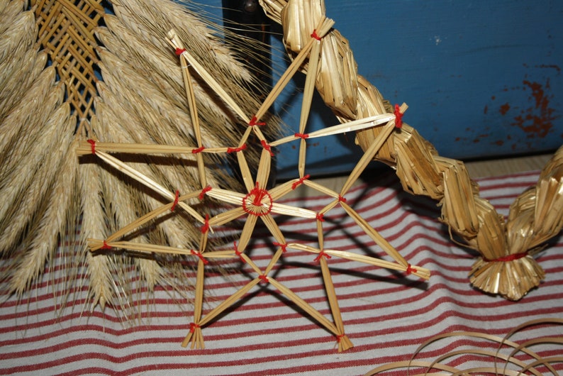 Amazing Set of Swedish Straw Figure / Design / Many Different / Lovely ...